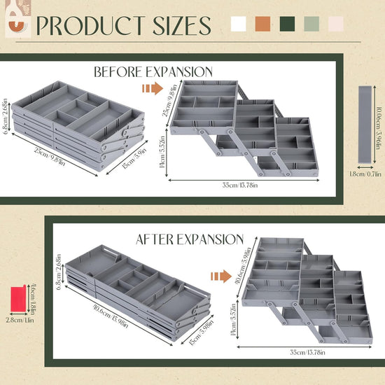 Multi-Level Smart Drawer Organizer – sususummer.com