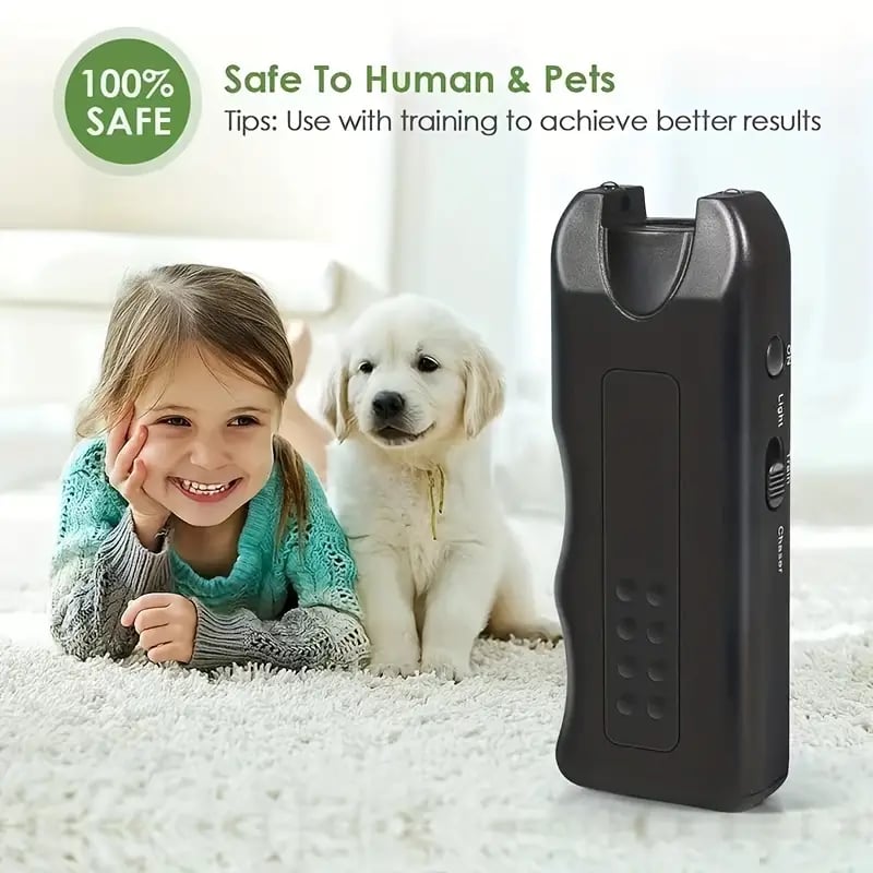 Handheld Bark Control Luminous Ultrasonic Dog Repeller – sususummer.com