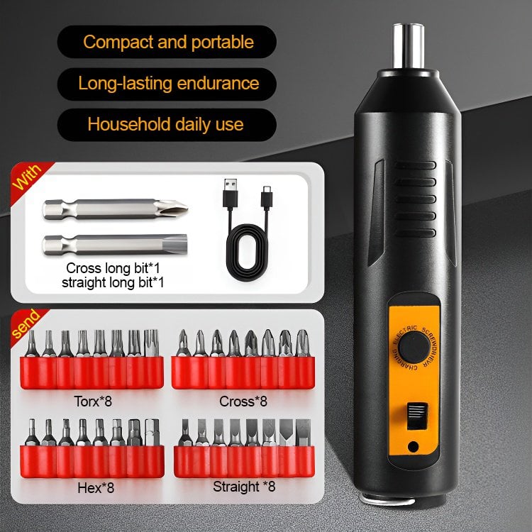 Portable Home Use Electric Screwdriver Set – sususummer.com