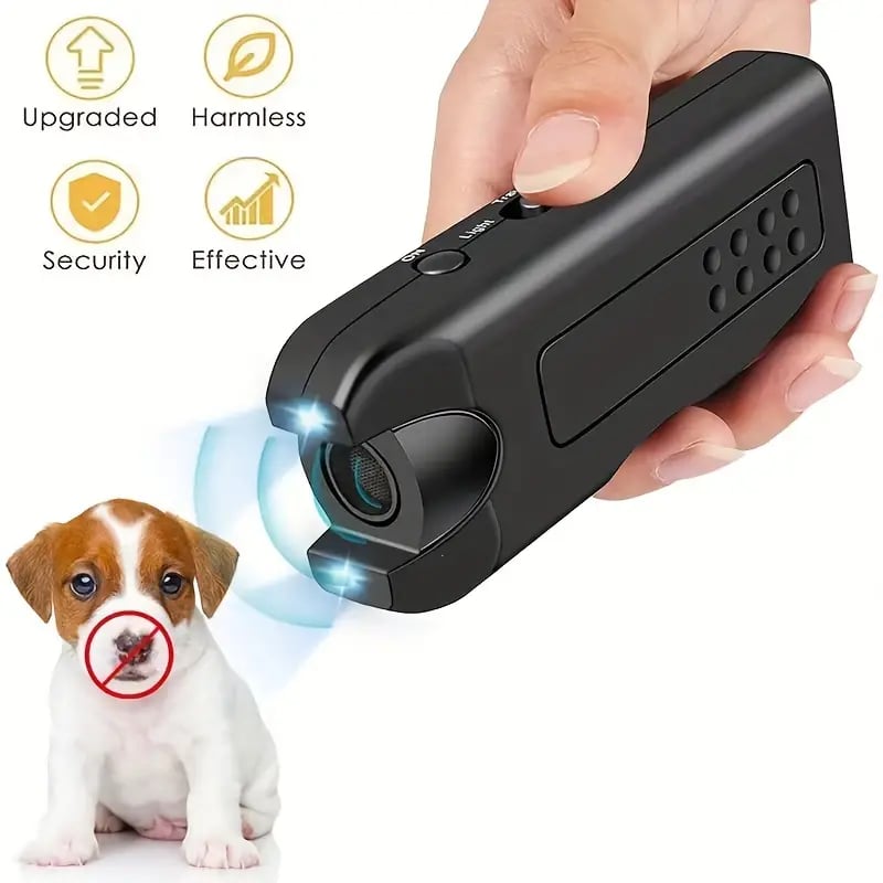 Handheld Bark Control Luminous Ultrasonic Dog Repeller – sususummer.com