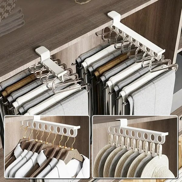Intelligent pull-out slide trouser rack: a new solution for space util ...
