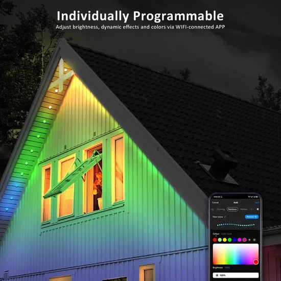 Smart Rainbow LED Permanent Outdoor Light – sususummer.com