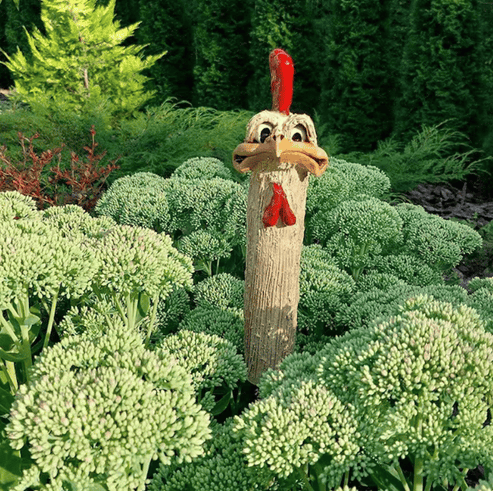 Funny Hidden Chickens Garden Decoration – sususummer.com