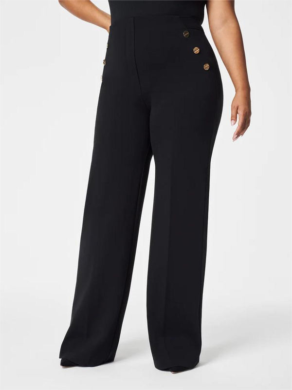 BUTTON WIDE LEG PANT(BUY 2 FREE SHIPPING) – sususummer.com