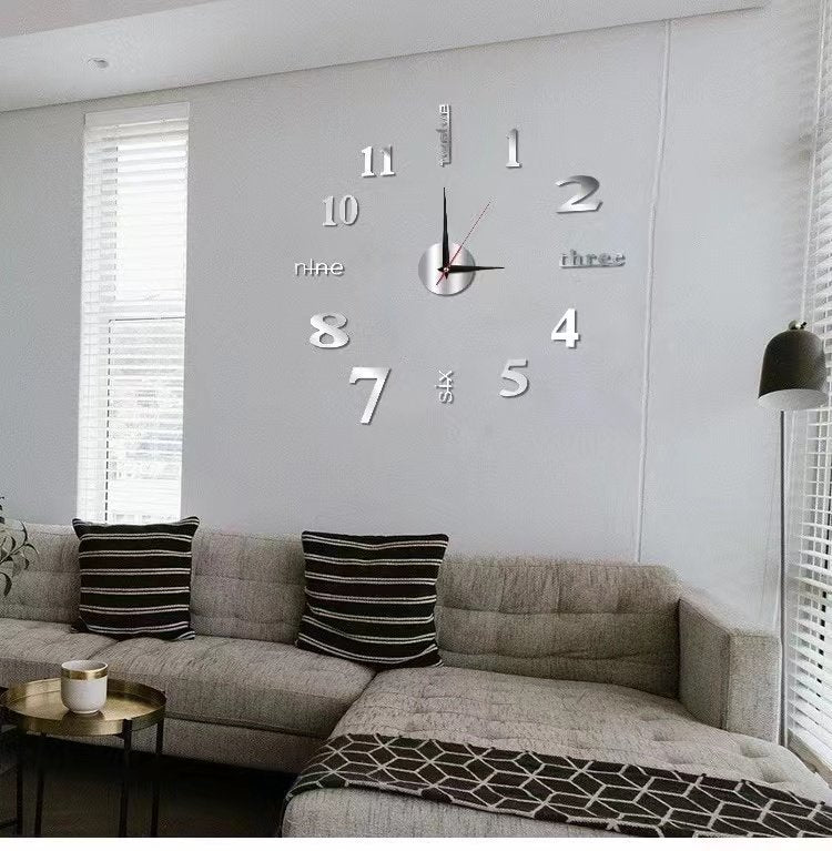 MODERN DIY PUNCH-FREE WALL CLOCK – sususummer.com