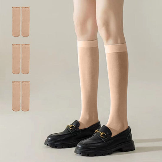 Invisible, Slip-resistant Crystal Silk Socks – sususummer.com