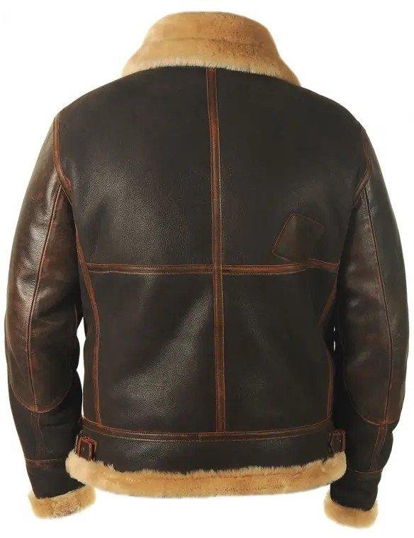 Pilot leather jacket-made of sheepskin – sususummer.com