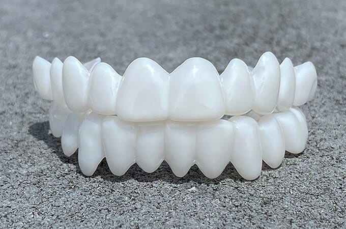 100% Adjustable Whitening Fake Invisible Holeless Braces – sususummer.com