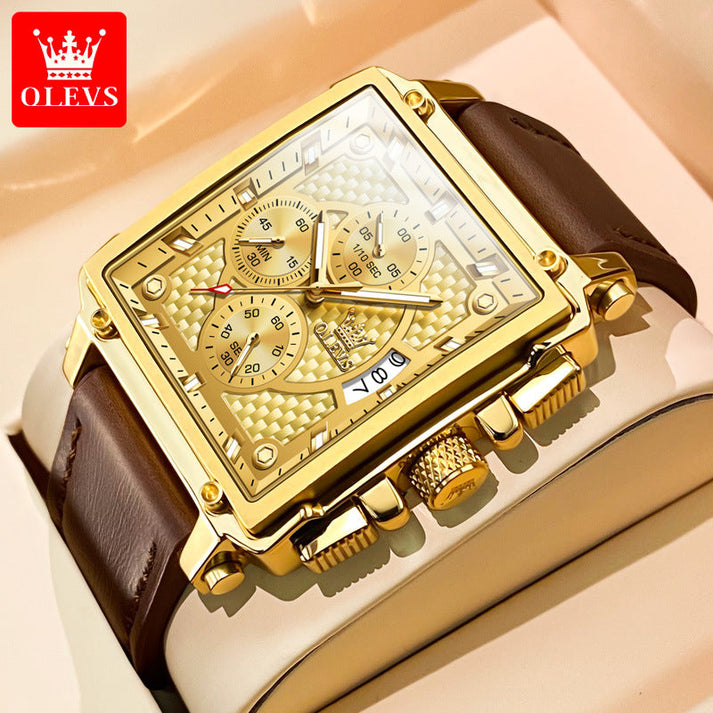 Luxury Diamond Crown Business Automatic Mechanical Watch – sususummer.com