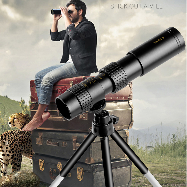 4K 10-300X40mm Super Telephoto Zoom Monocular Telescope – sususummer.com