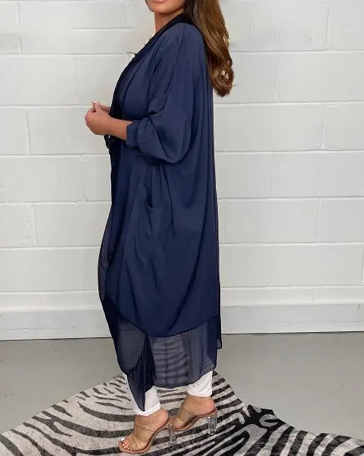 Sale 50% OFF-Silky Loose V-neck Top – sususummer.com