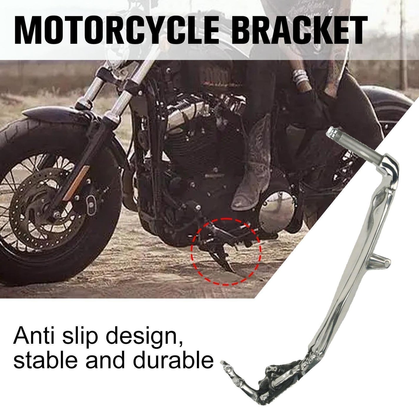 Skeleton Paw With Middle Finger Motorcycle Kickstands – sususummer.com