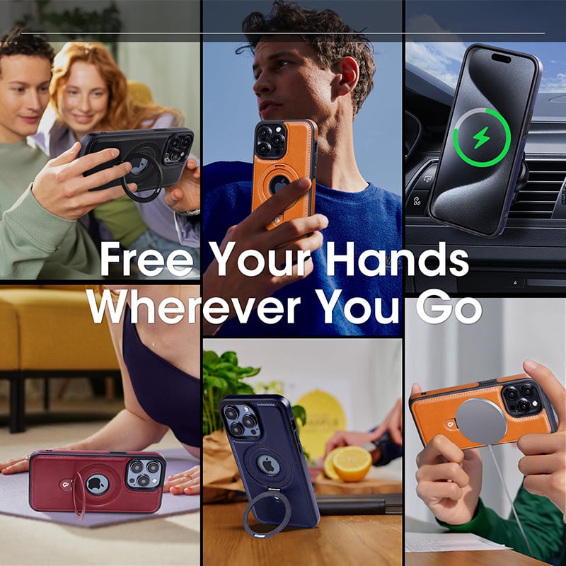 Luxurious Invisible Stand iPhone Case – sususummer.com