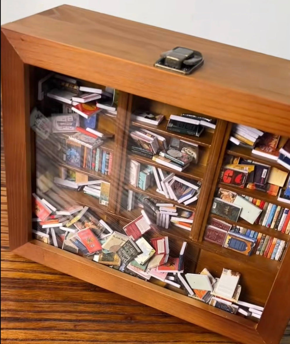 Handmade Anxiety Bookshelf | Shake Away Your Anxiety – sususummer.com