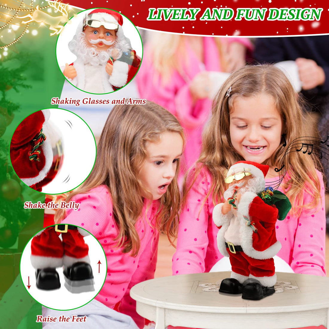 Electric Dancing Music Santa Claus – sususummer.com